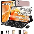Amazon.com : 2024 Tablet 10 Inch Android 14 Tablets with Keyboard, 22GB ...