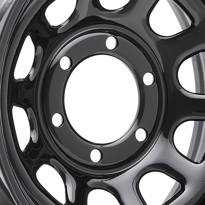 Pro Comp Steel Wheels Series 51 Wheel with Gloss Black Finish (15x8 ...