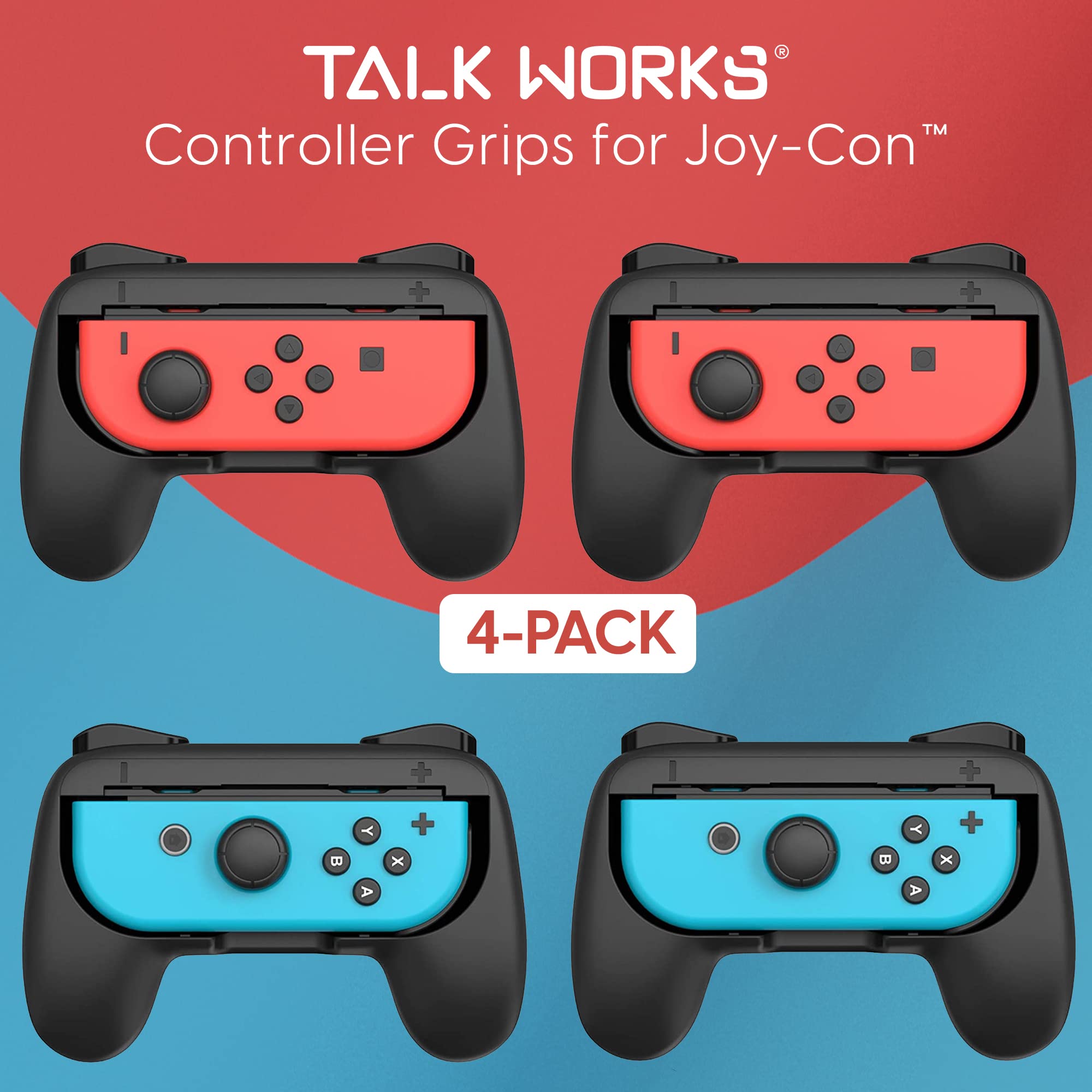 Mua TALK WORKS Nintendo Switch + Switch OLED Joy-Con Controller Grips 4 ...