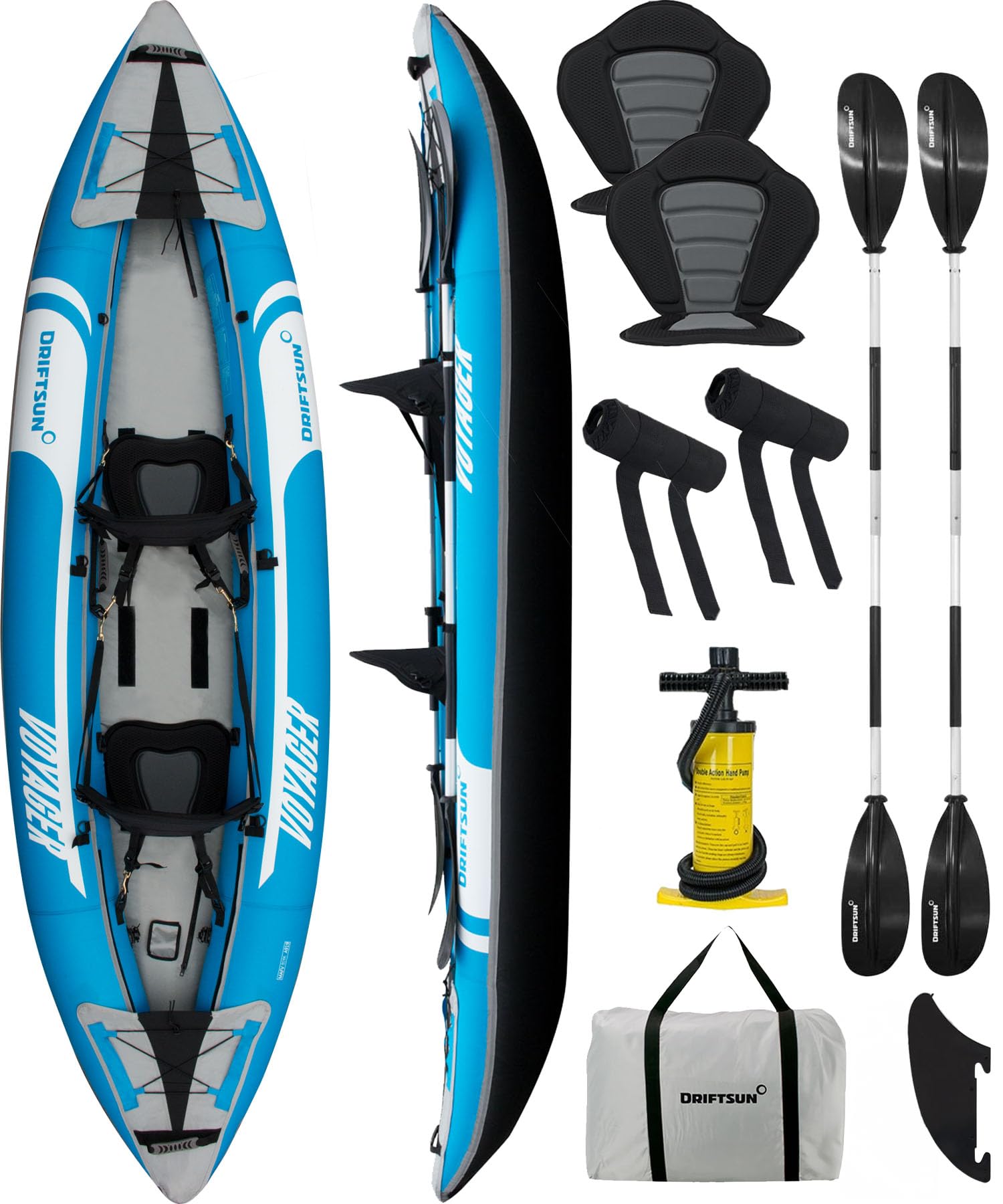 Mua Driftsun Voyager Inflatable Kayak 2 Person Tandem, Foldable Kayaks ...