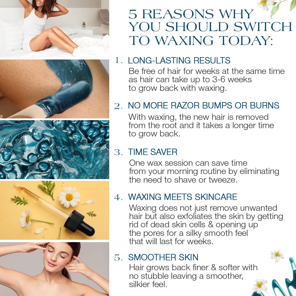 Mua GiGi Soothing Azulene Hard Wax Beads, Gentle Formula for Sensitive Skin, No Strips Needed ...