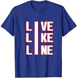 Amazon.com: Live Like Line Volleyball Support T-Shirt : Clothing, Shoes ...