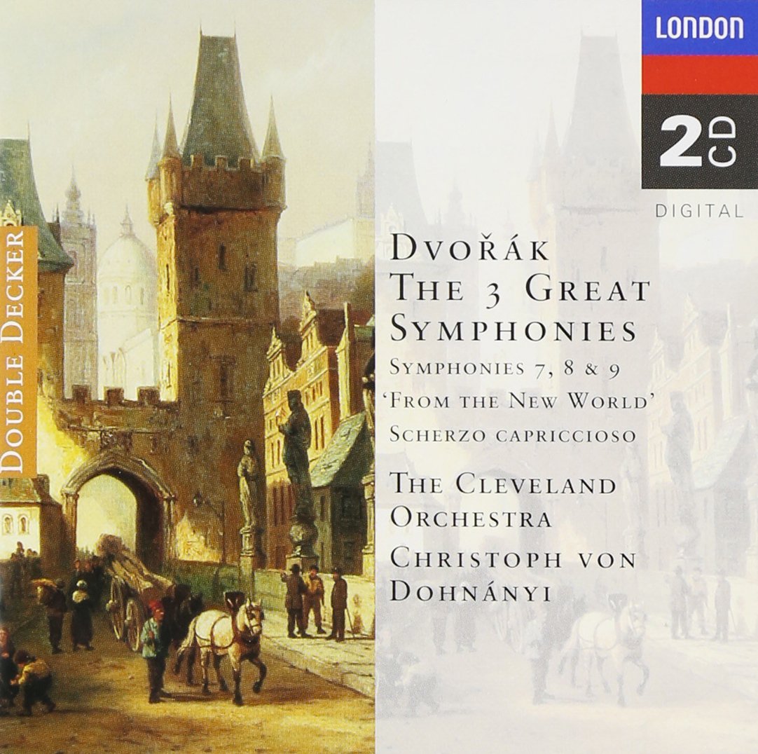 Dvorak : les 3 grandes symphonies, n° 7, 8 et 9 "du Nouveau Monde ...