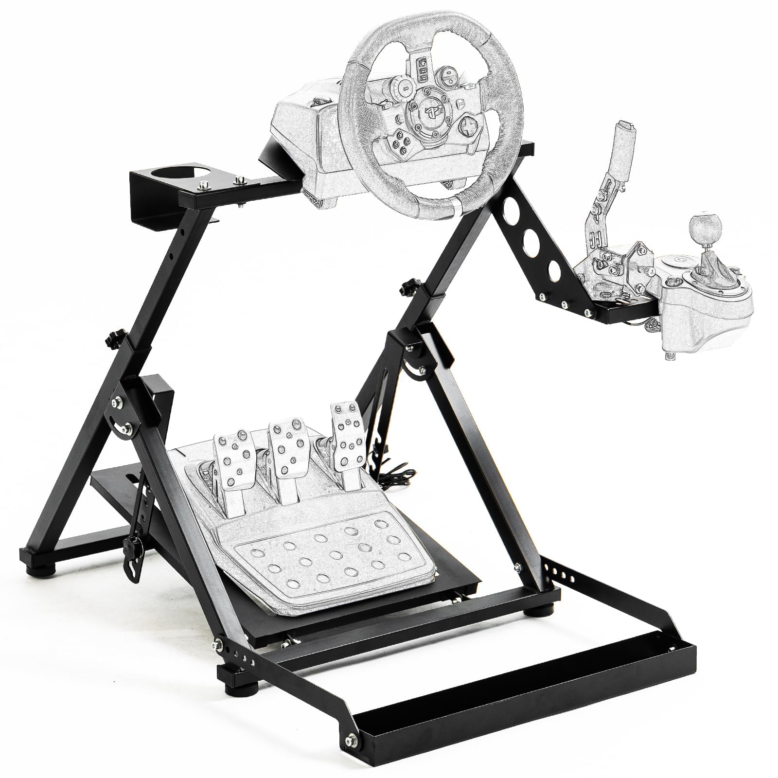 Mua Marada Steering Wheel Stand with Seat Slot Cup Holder Fit for ...
