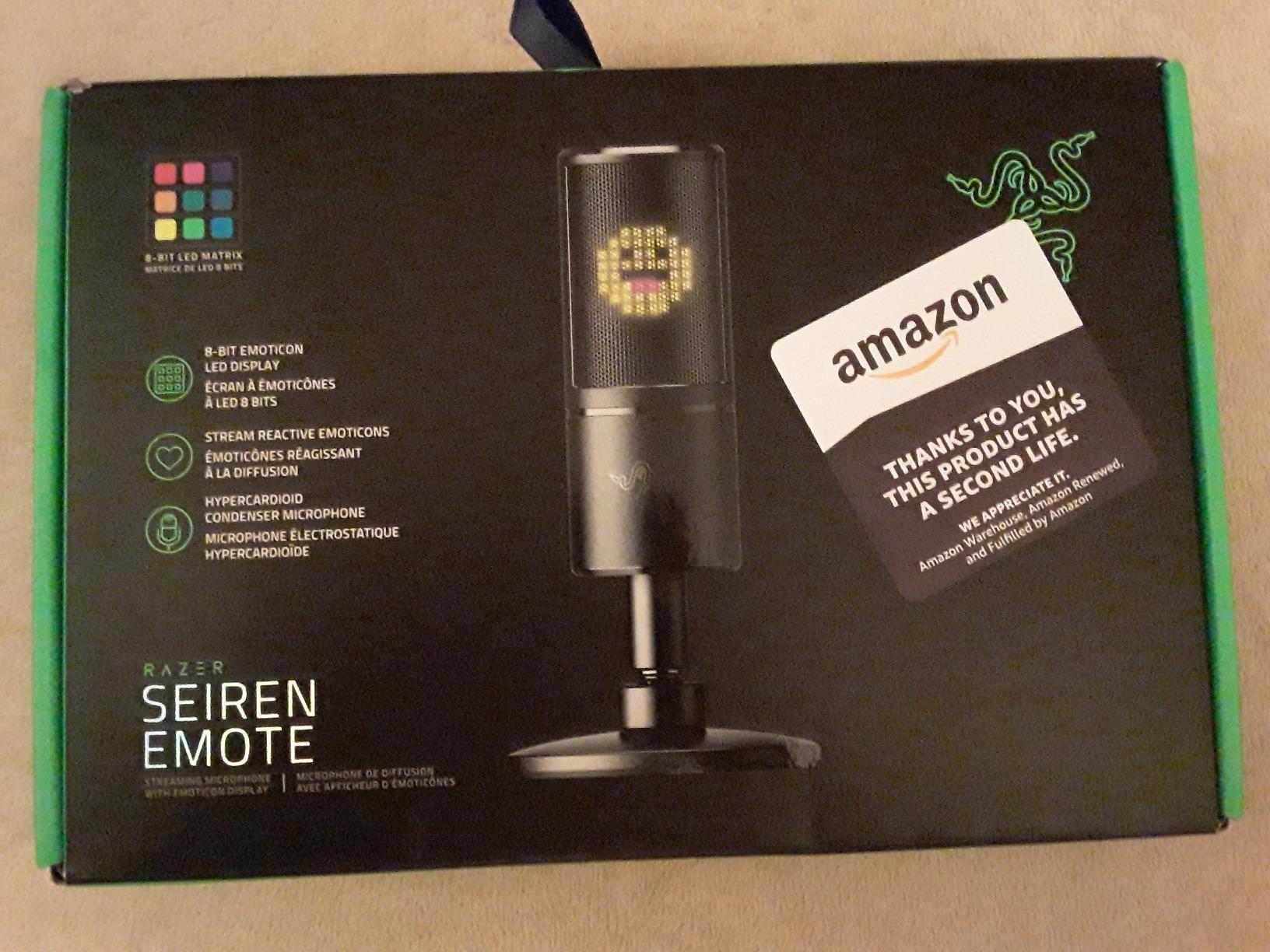 $25/mo - Finance Razer Seiren Emote Streaming Microphone: 8-bit ...