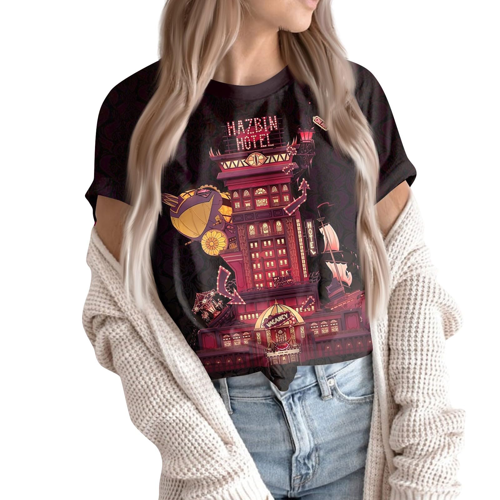 BTLYUIOAPE Hazbin Hotel Merch Hazbin Hotelhazbin Hotel Hazbin Hotel ...