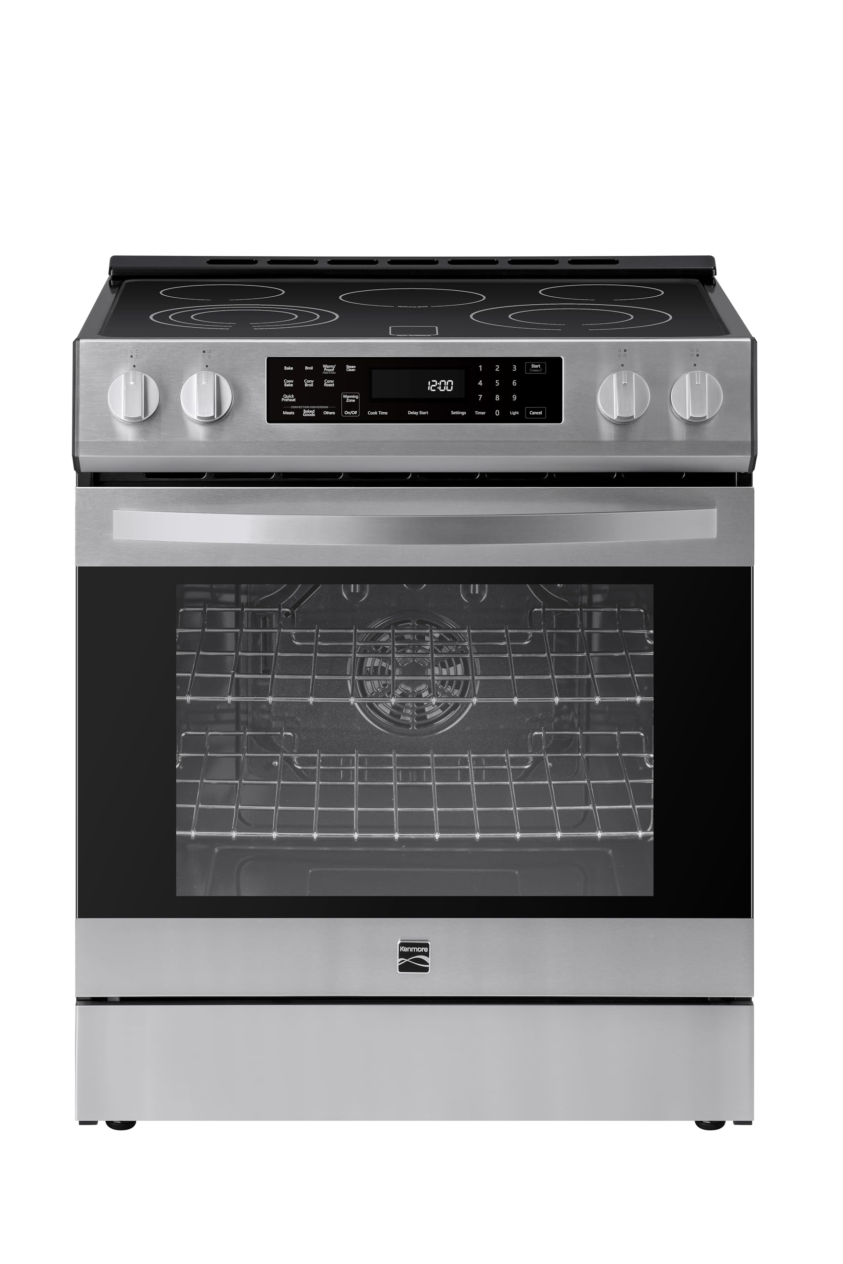 Kenmore 22-96833 5.6 cu. ft. Front-Control 5 Element Electric Range ...