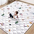 Amazon.com : Vibe bear Baby Play Mat 6ft X 4ft, Thicker Foam One-Piece ...
