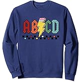 Amazon.com: ABCD Pencil Lightning Rock'n Roll Teacher Back To School T ...