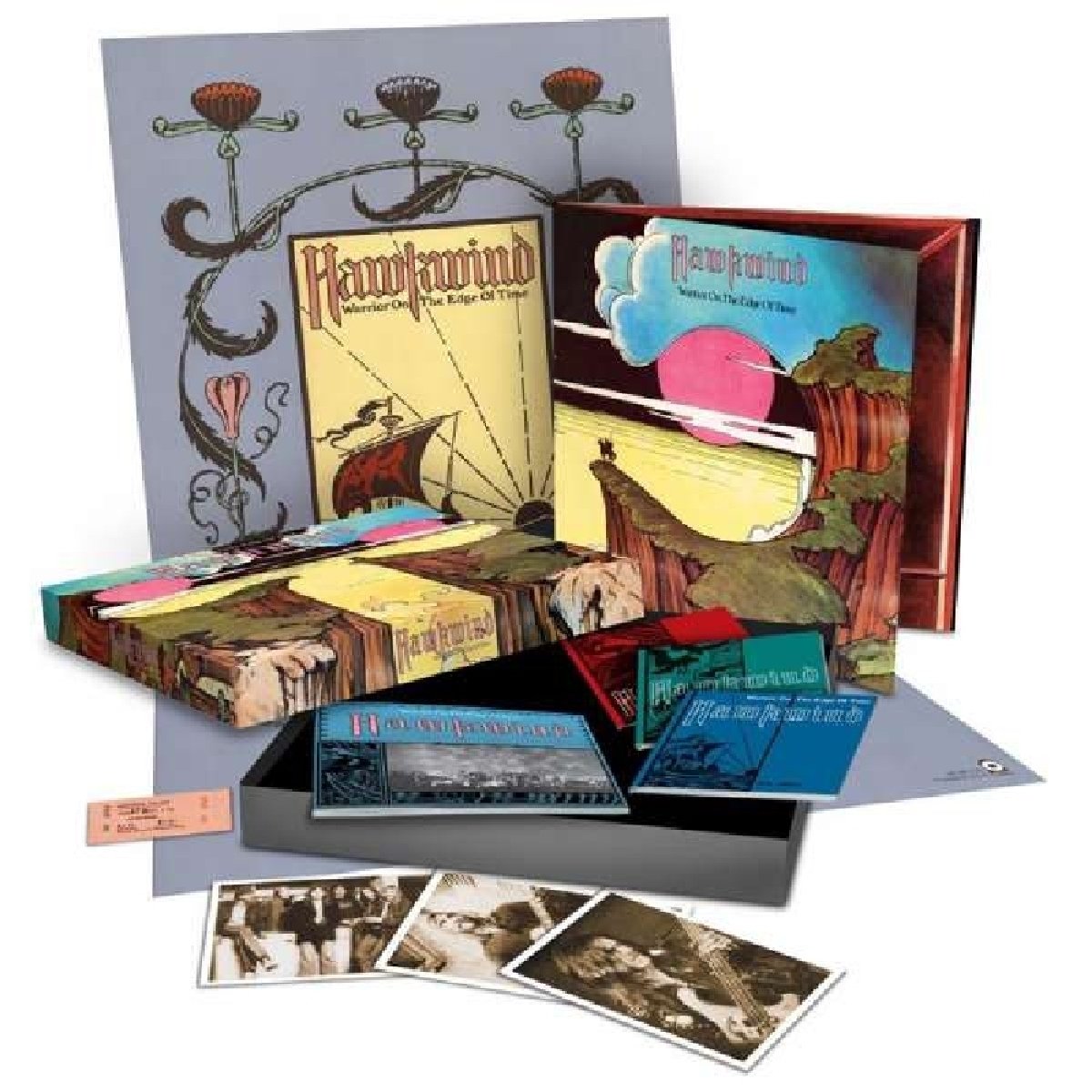 Warrior On The Edge Of Time - Super Deluxe Box Set - Hawkwind: Amazon ...