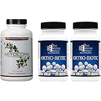 Amazon.com: Ortho Molecular - Mitocore 120 & Ortho Biotic 120 (60x2) 3 Pack Bundle - Best Value ...