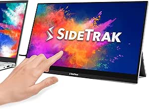 Amazon.com: SideTrak Portable Monitor Freestanding Touchscreen 15.6 ...