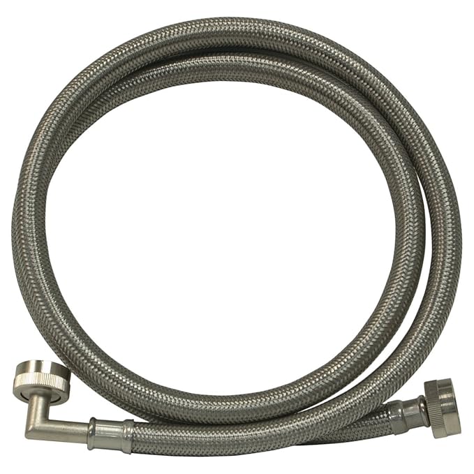 Eastman 48375 Washing Machine Hose with 90-Degree Elbow: Amazon.co.uk ...