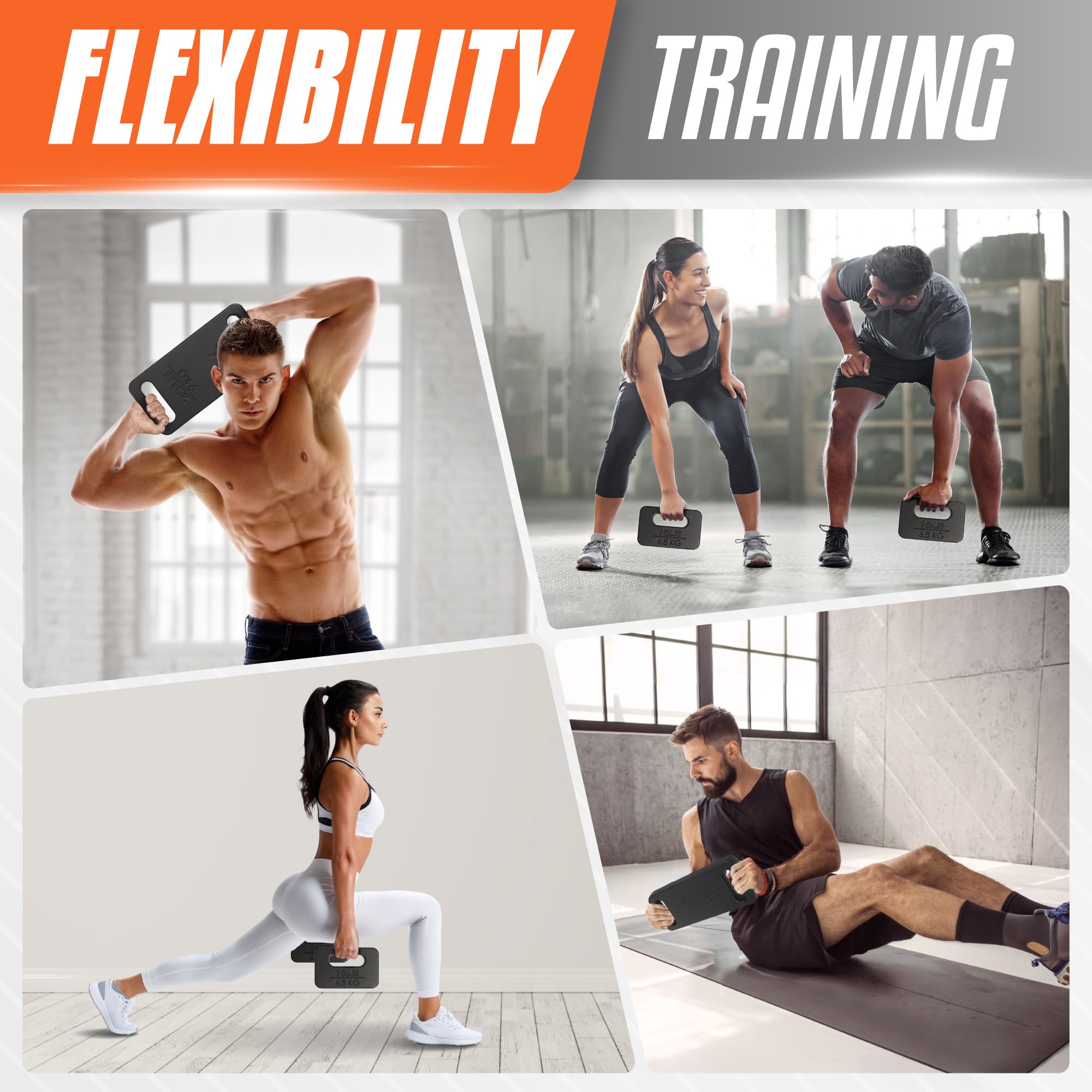 Mua Yes4All Ruck Weight Plate, Cast Iron Rucking Plates with Wide Grip ...