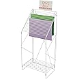 Amazon.com: SSWBasics Tissue Paper Rack - White Wire - Floor Standing ...