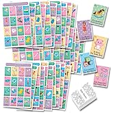 Amazon.com: More Fiesta Baby Shower Bingo - Bilingual English and ...