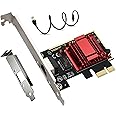 Amazon.com: Adaptador de tarjeta de red PCIe 2.5G Controlador LAN Gigabit RTL8125B con cable ...