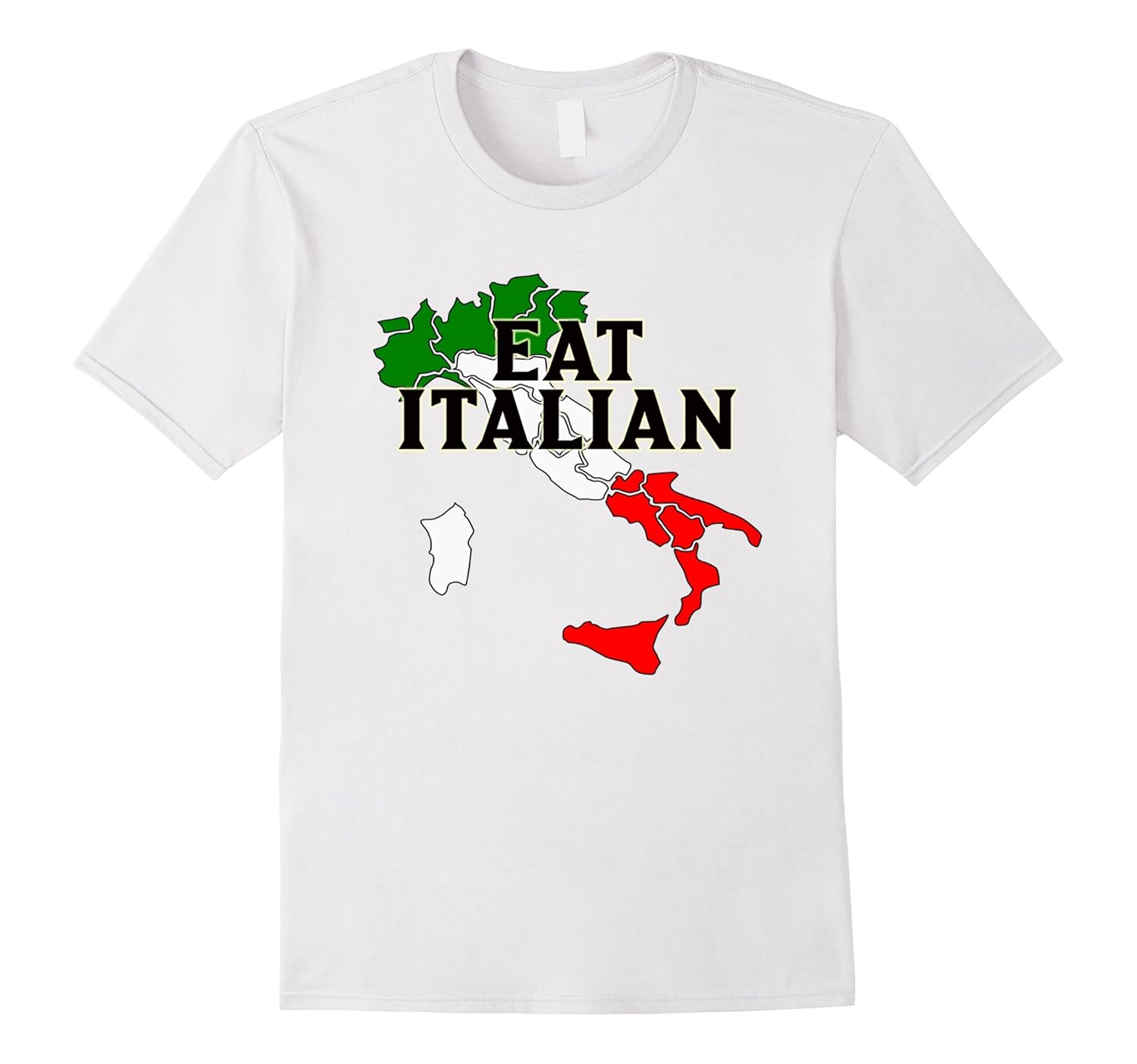 Italian Food – Cooking, Heritage, Italian Flag T Shirt-CL – Colamaga