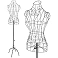 Amazon.com: Bonnlo Female Wire Dress Form, Vintage Style Wire Mannequin ...