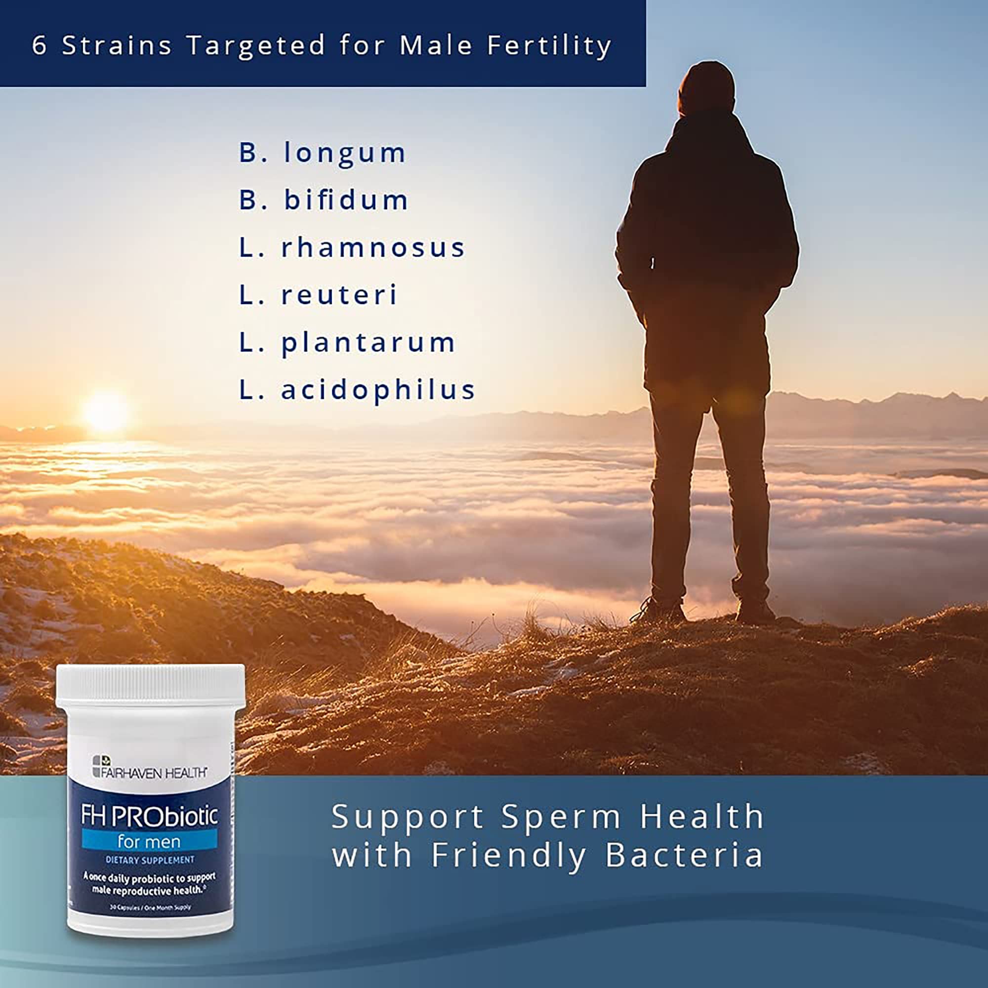 Mua Fairhaven Health FH PRObiotic for Men | Male Fertility Supplement ...
