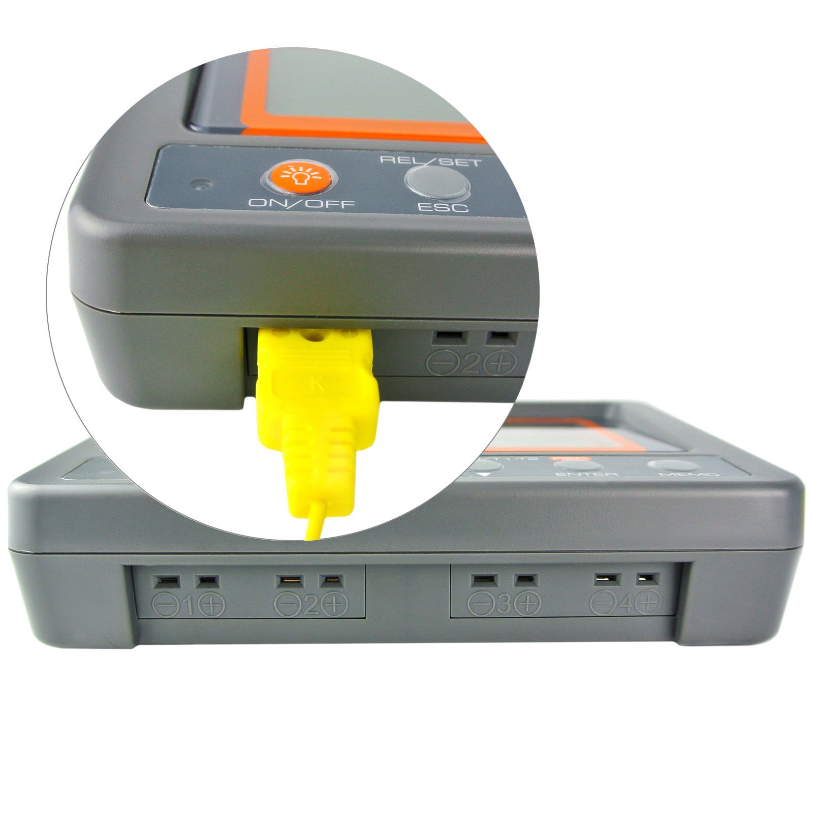 Mua Digital 4 Channel Thermocouple Thermometer Temperature Recorder ...