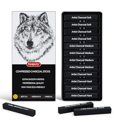 Vine And Compressed Charcoal