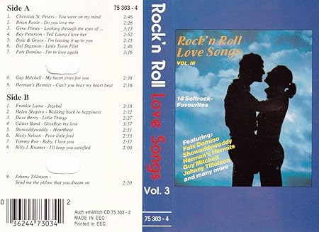 Rock'n Roll Love Songs Vol.3: Amazon.co.uk: Music