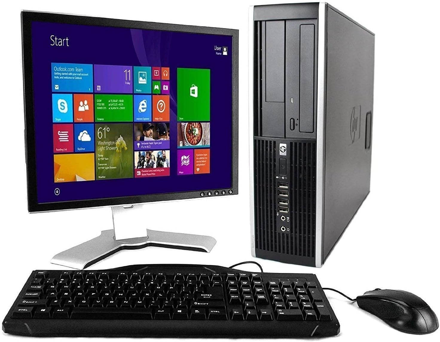Amazon HP Desktop Computer Package With 19in Monitor Brands May