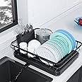 Amazon.com - Kitsure Dish Drying Rack- Space-Saving Dish Rack, Dish ...