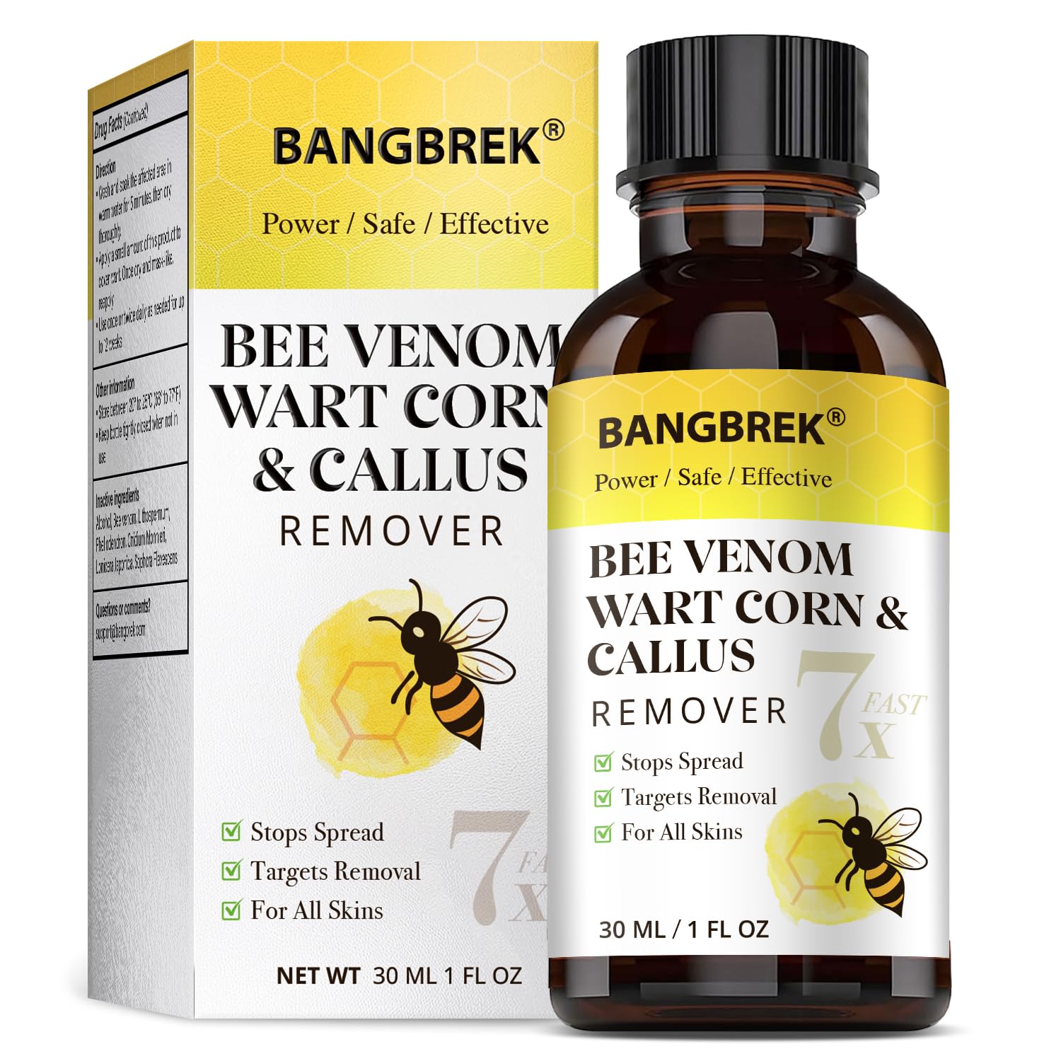 Mua Bee Venom Wart Remover: 7x Fast Acting Wart Remover Freeze Off for ...