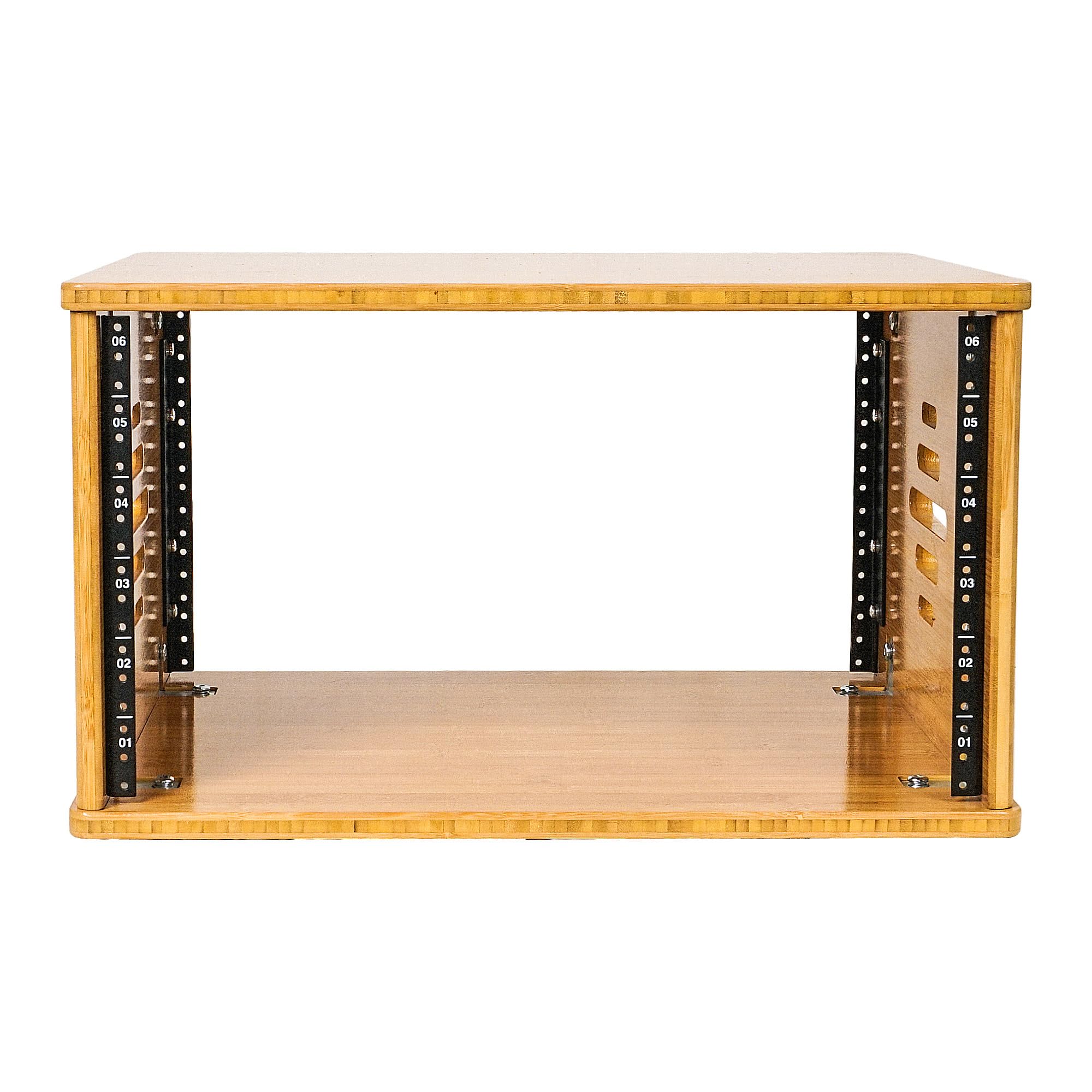 Mua Sound Town DIY 6U Solid Carbonized Bamboo Studio Equipment Rack w ...