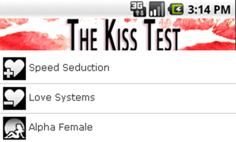 The Kiss Test:Amazon.com:Appstore for Android