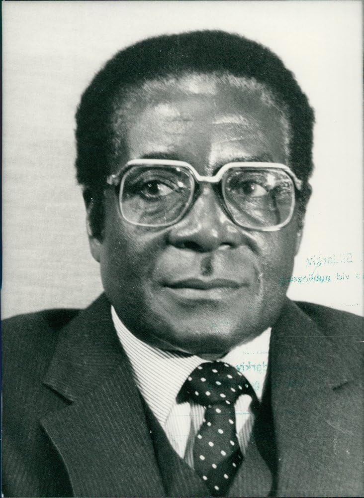 Amazon.com: Vintage photo of Portrait of Robert Gabriel Mugabe ...