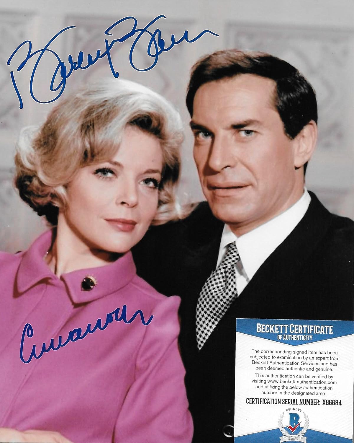 Barbara Bain Mission Impossible Original 8X10 photo w/Beckett COA #4 at ...