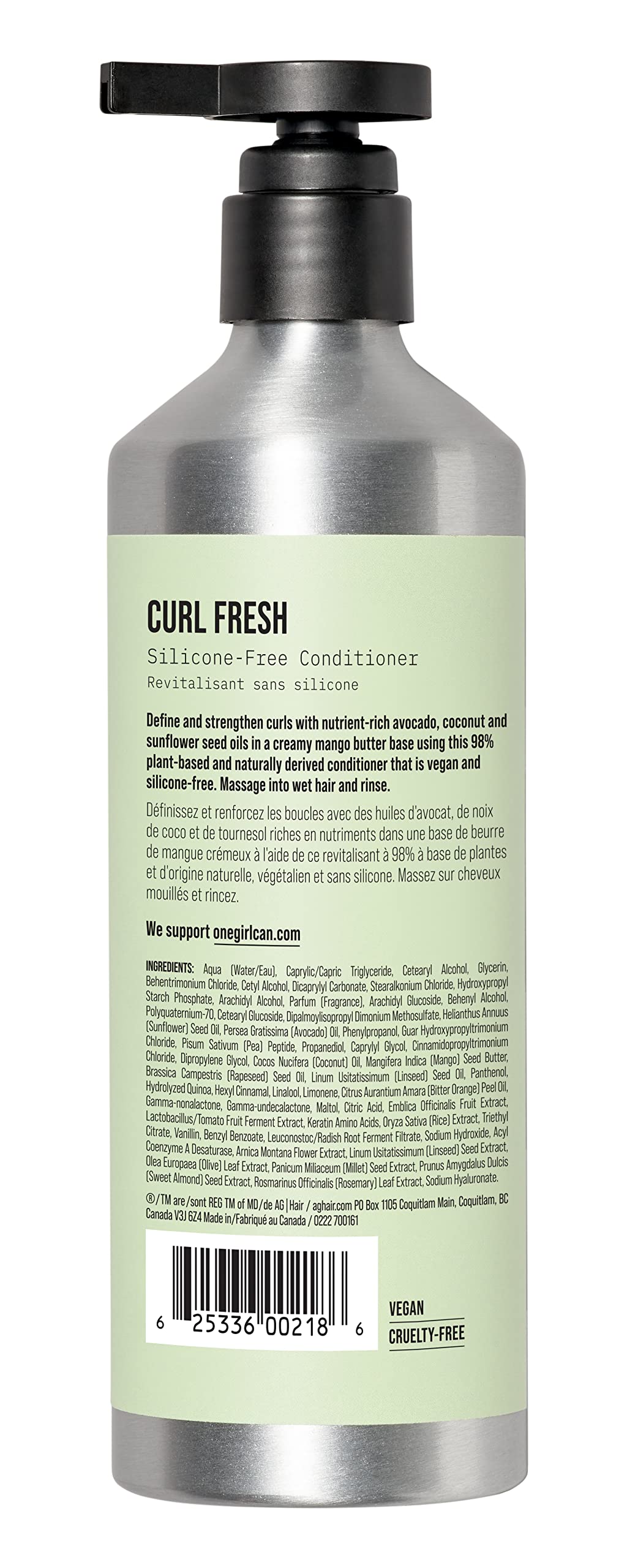 Mua AG Care Curl Fresh Hydrating Shampoo with Pea & Rice Amino Acids ...