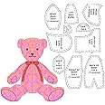 Amazon.com: Memory Bear Template Ruler Set - Bear Sewing Patterns ...