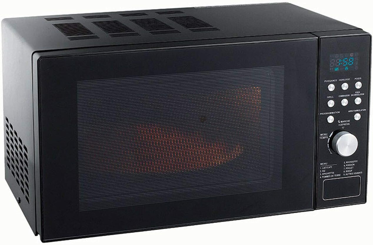 Microwave with Grill 20 L 900X Desktop Multifunction with 9 Programs ...