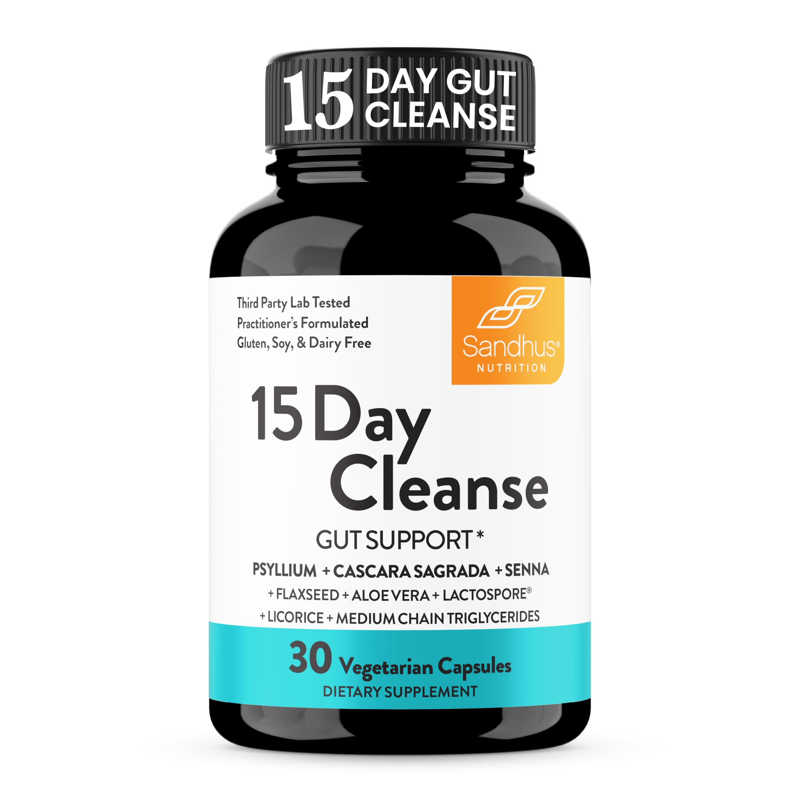 Sandhu's 15 Day Gut Cleanse Colon Detox for Women & Men| Supports Colon ...