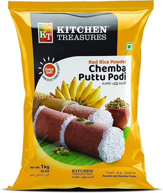 Kitchen Treasures Chemba Puttu Podi, 1 kg: Buy Online at Best Price in ...
