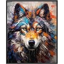 Simple Abstract Animal Paintings