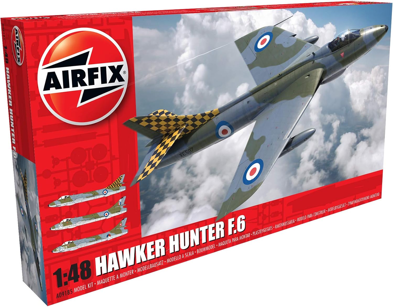 Airfix A09185 Hawker Hunter F6 Classic Kit - BigaMart