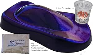 Amazon.com: 25g Blue to Purple Chameleon Paint Powder - Color Shift ...
