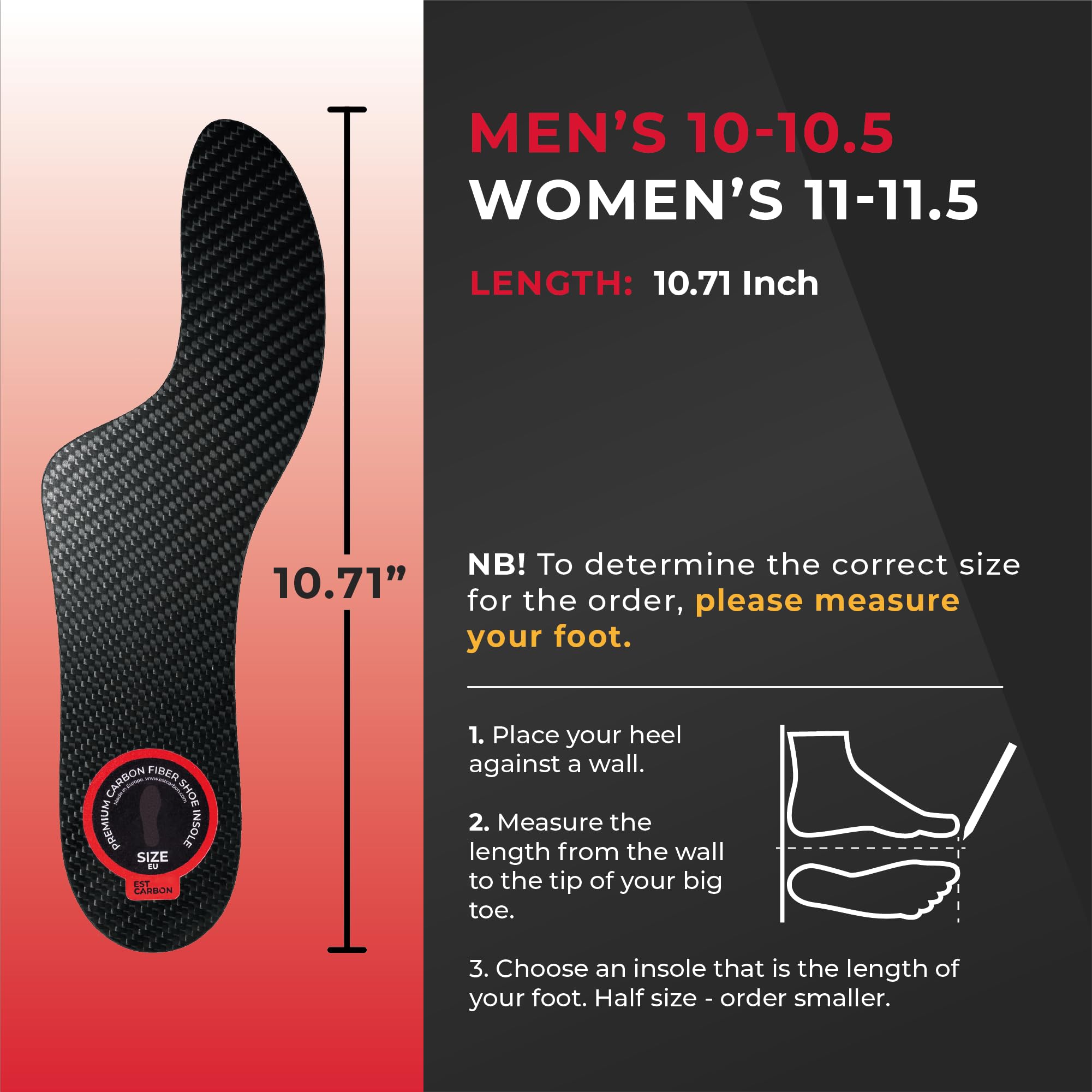 Mua Mortons Extension Carbon Fiber Insole 1PC, FSA Eligible US Medical ...