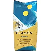 Café Blason Gourmet Espresso Robusto. Bolsa de 1 kg (35.3 OZ) : Amazon ...