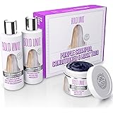 Amazon.com : Bold Uniq Purple Shampoo for Blonde Hair - Color Toner ...