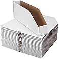 Amazon.com - ZBEIVAN Cardboard Storage Bins Boxes 35 Packs 12x2x4.5 Inches, Easy Assembly Pantry ...