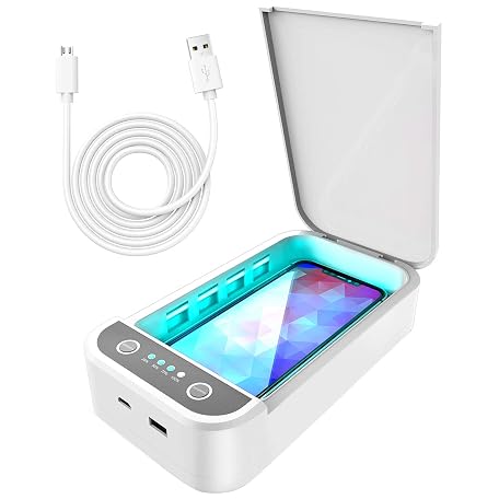 Mua UV Light Phone Sanitizer Box Cellphone Sterilizer Portable UVC ...