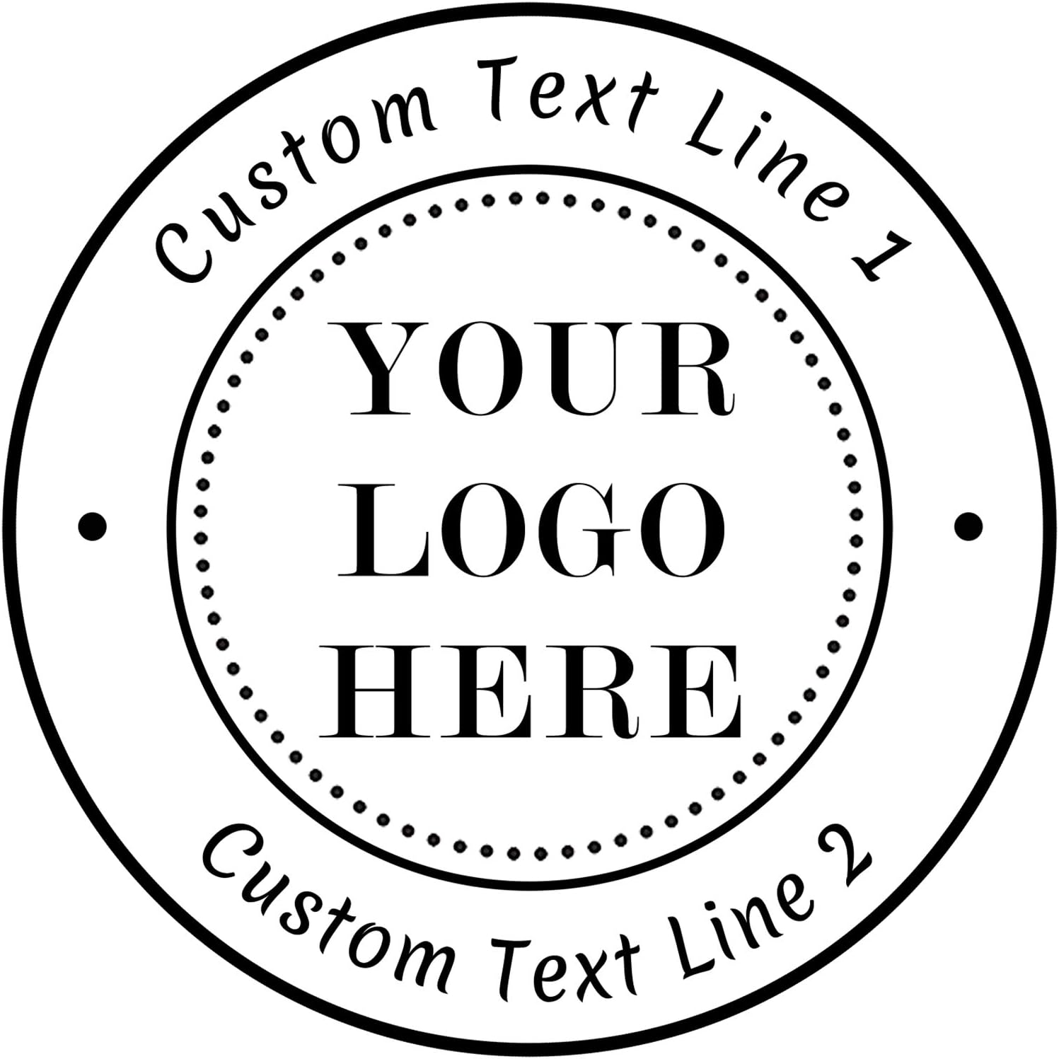 RS0003 Customized Self Inking Return Address Stamp Wood mount Rubber 