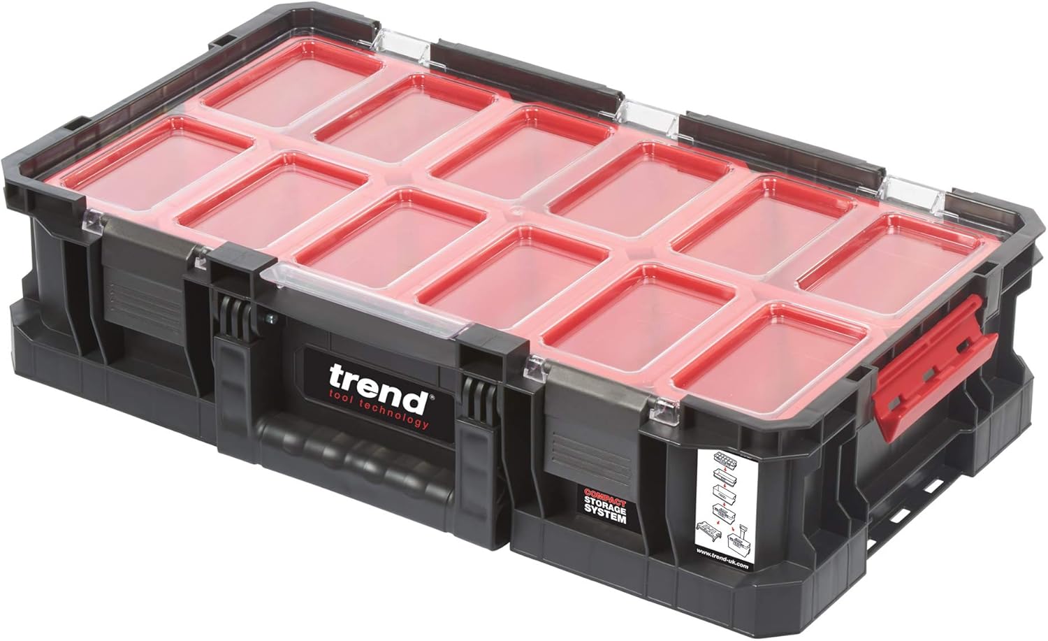 Trend Modular Storage Compact Cart Set 3pc,MS/C/SET3C – BigaMart