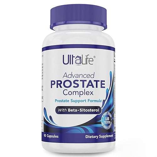ULTALIFE Advanced Saw Palmetto Prostate Supplement for Men with Beta ...